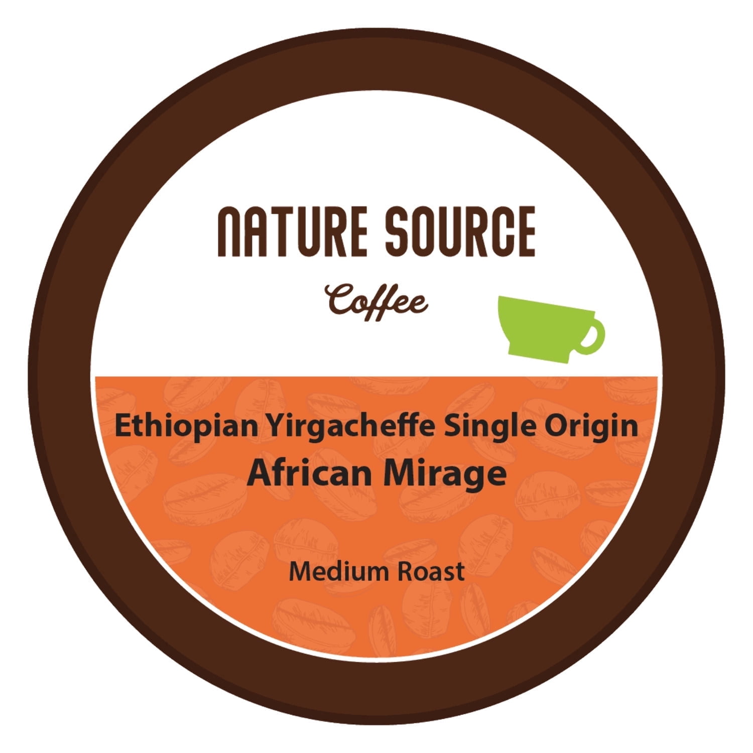 Nature Source Coffee African Mirage Coffee Pods Single Origin Organic ...