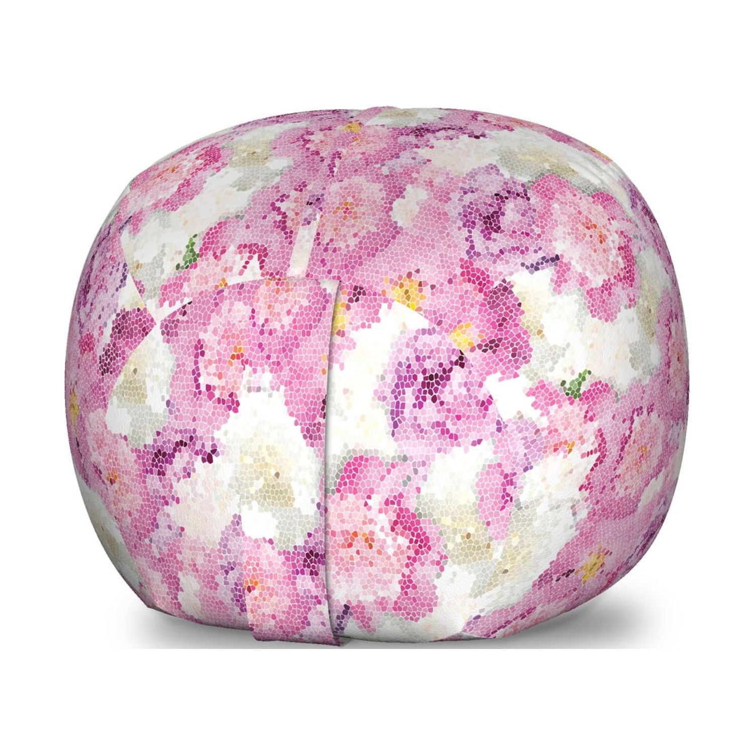 Nature Storage Toy Bag Chair, Spring Themed Mosaic Texture Peony ...