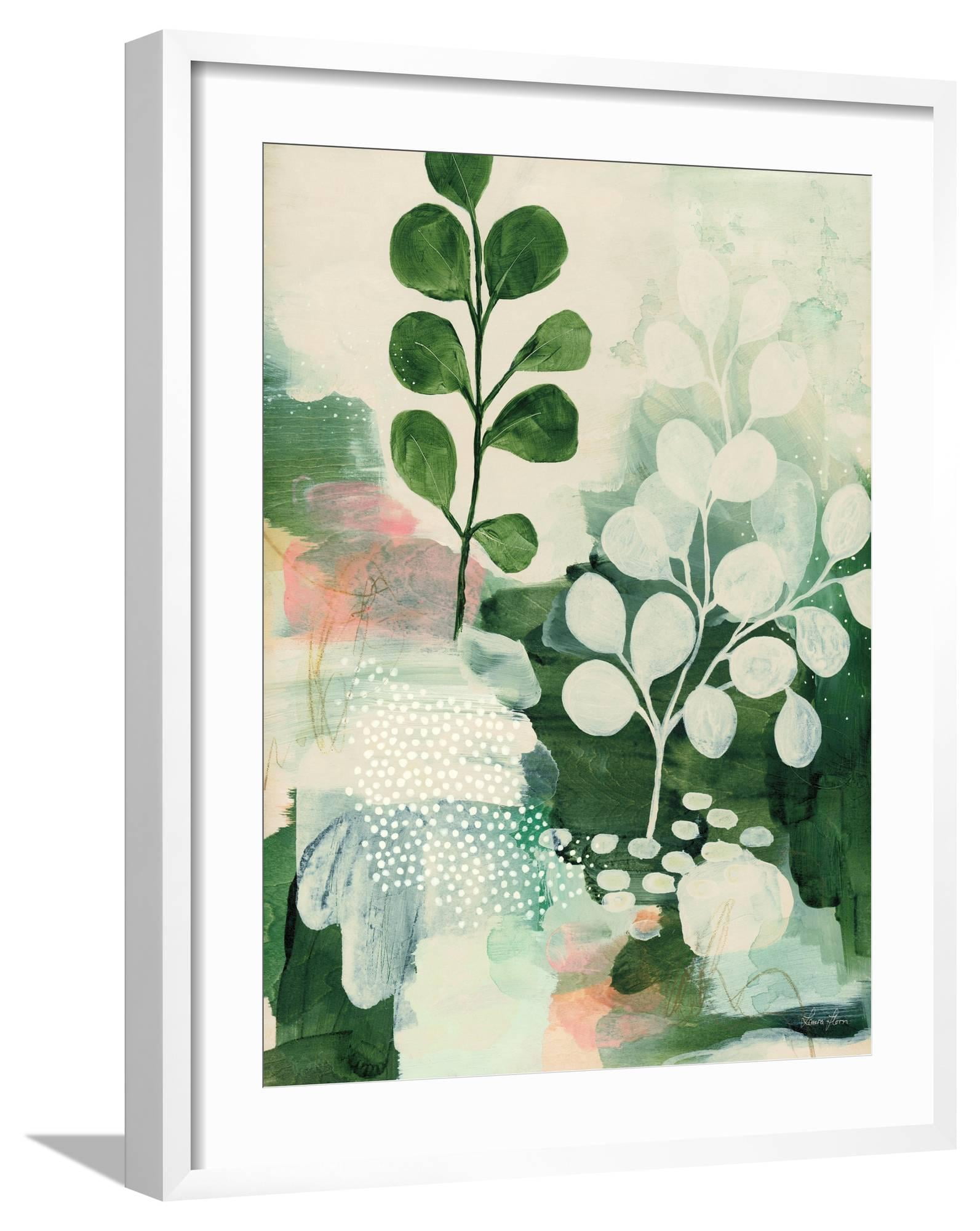 Art.com Nature Story IV Art Print by Laura Horn, White Frame Wall Art ...