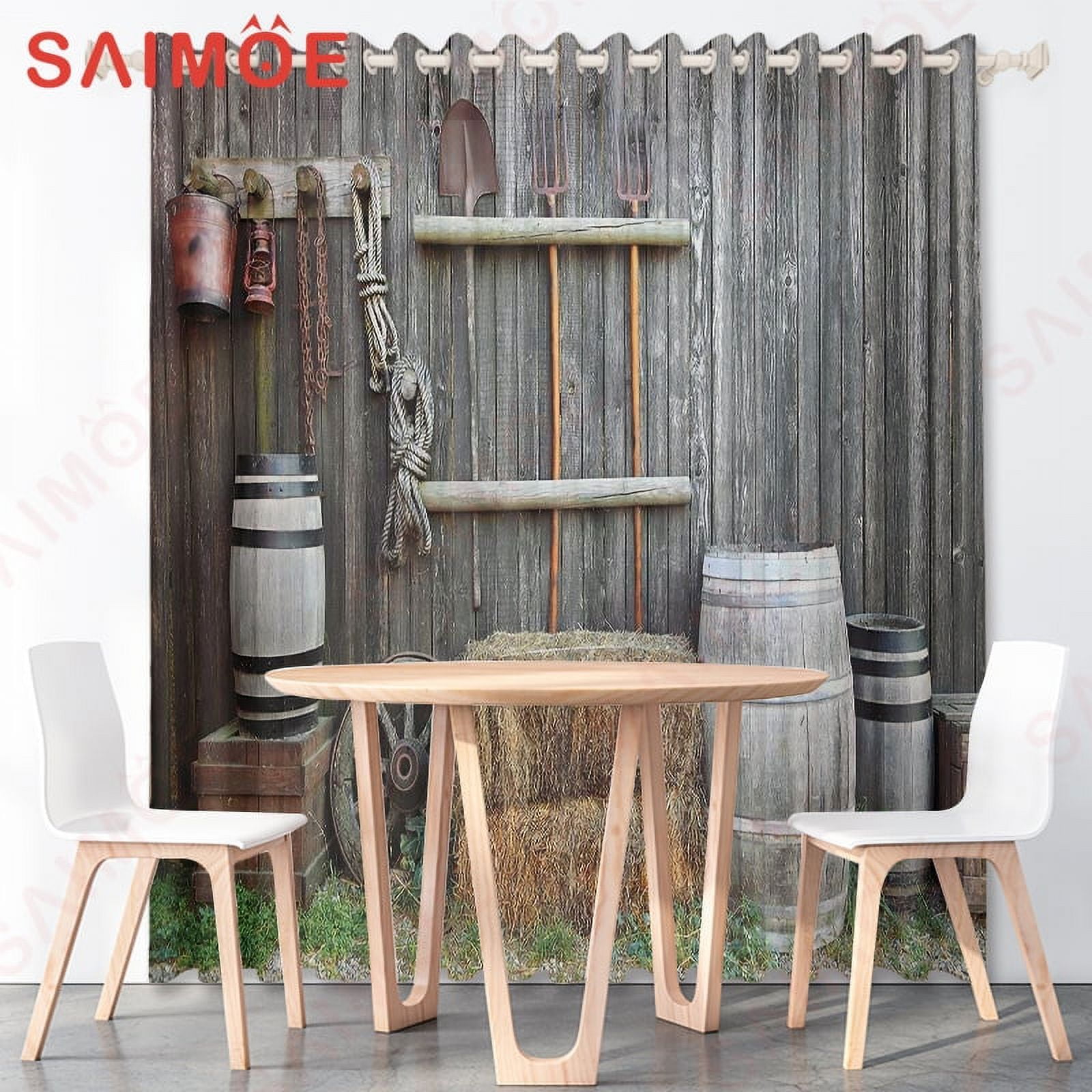 Nature Sunflower Door Curtains Polyester Privacy Closet Curtain ...