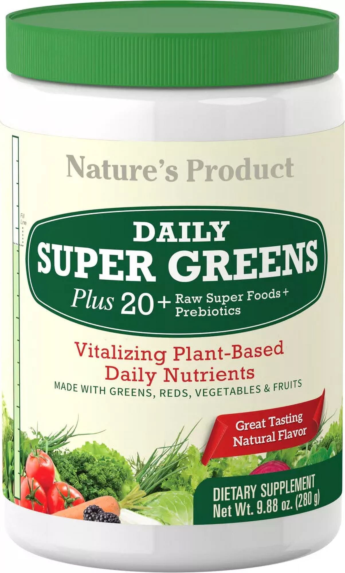 Nature_Super_Greens_Powd_Fruits_Vegetables_9.88Oz_Raw_Super_Foods ...
