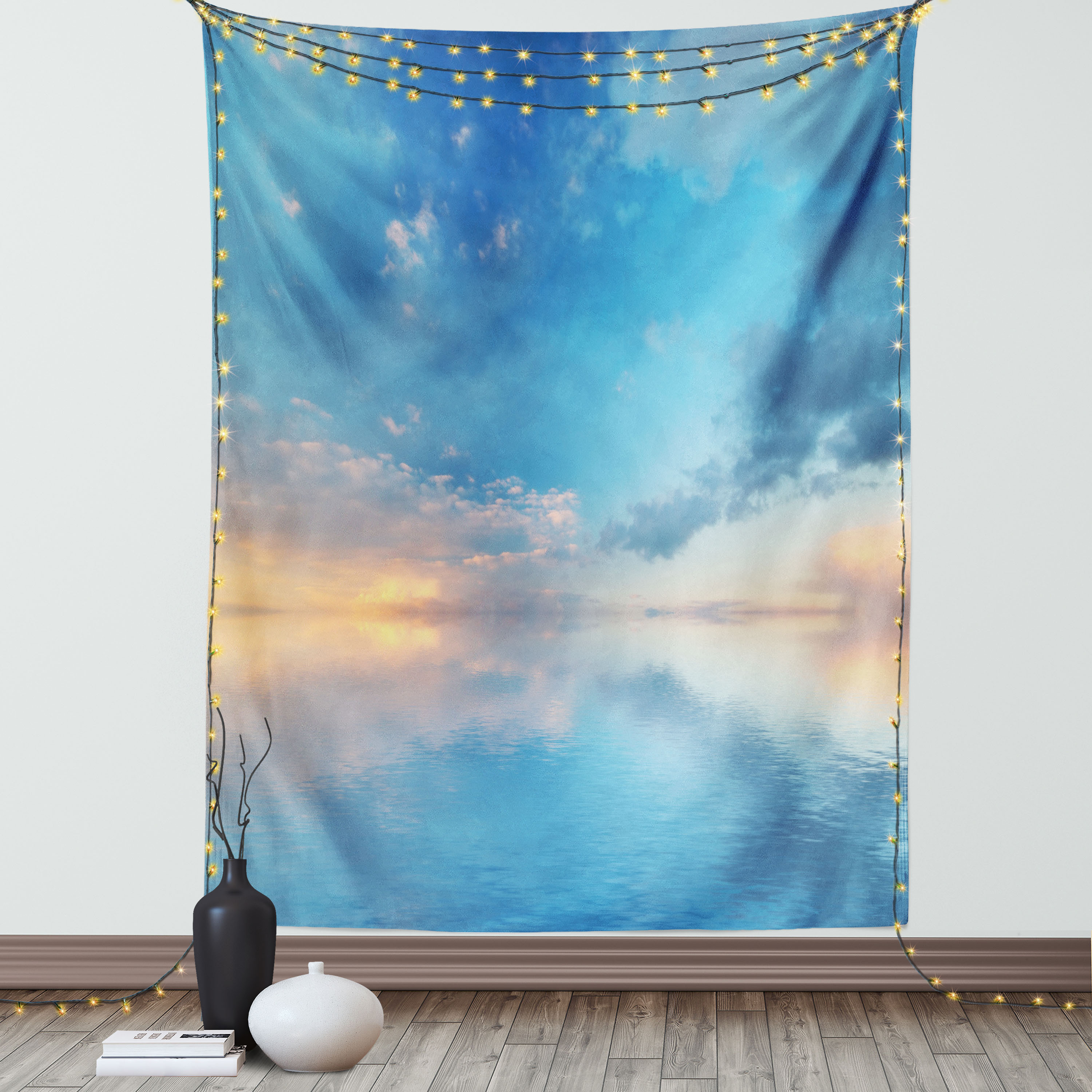 Nature Tapestry, Inside Out Sky and Sea Looks Like Combined in Horizon ...
