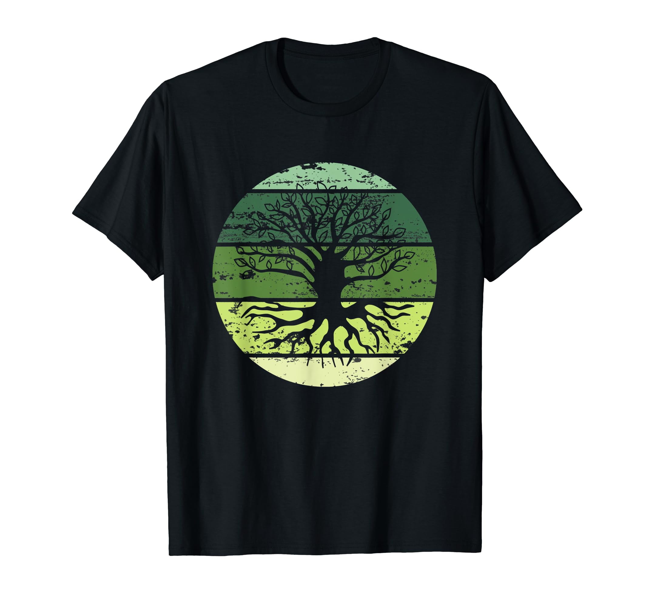Nature Tree Love Shirt Forest Graphic Design Color Tee - Walmart.com