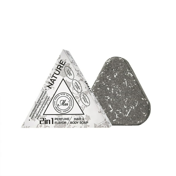 Nature Triangle Usman Grass Shampoo Bar, Nature Seven Green Soap for ...