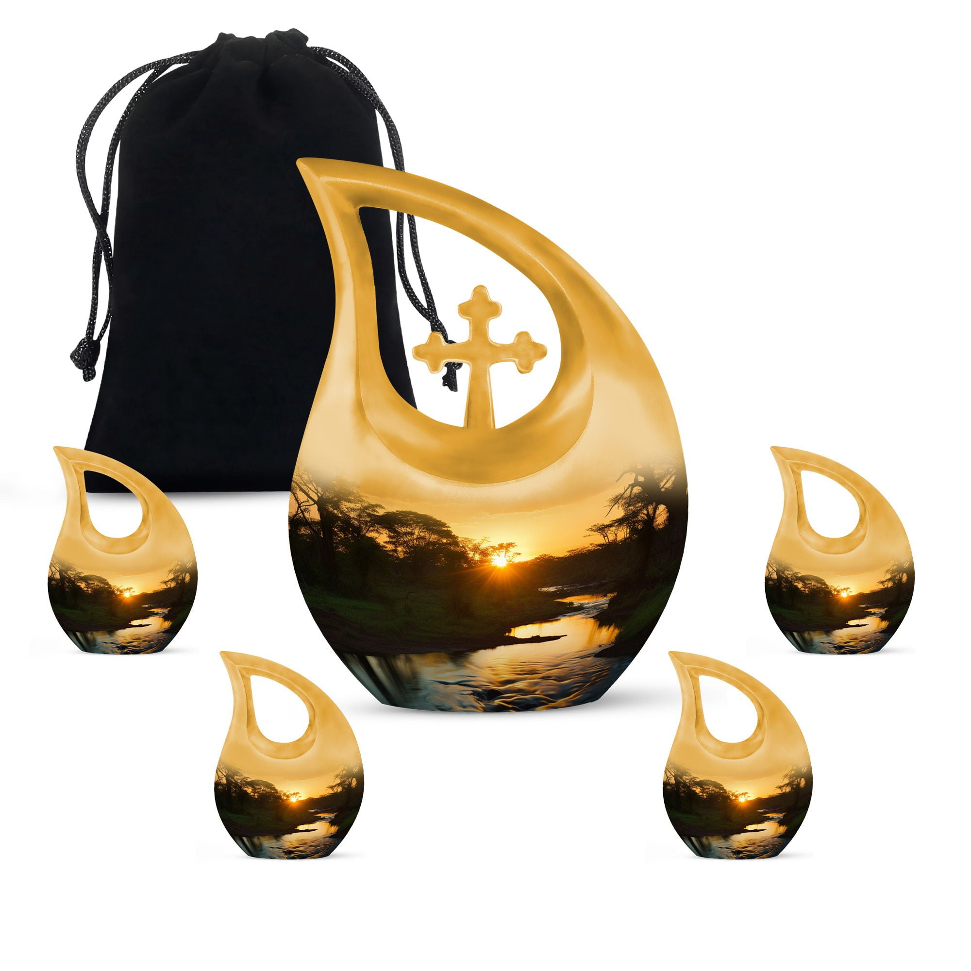 Nature Urn - Adult Urns For Human Ashes Women & Men - Ash Urns For ...