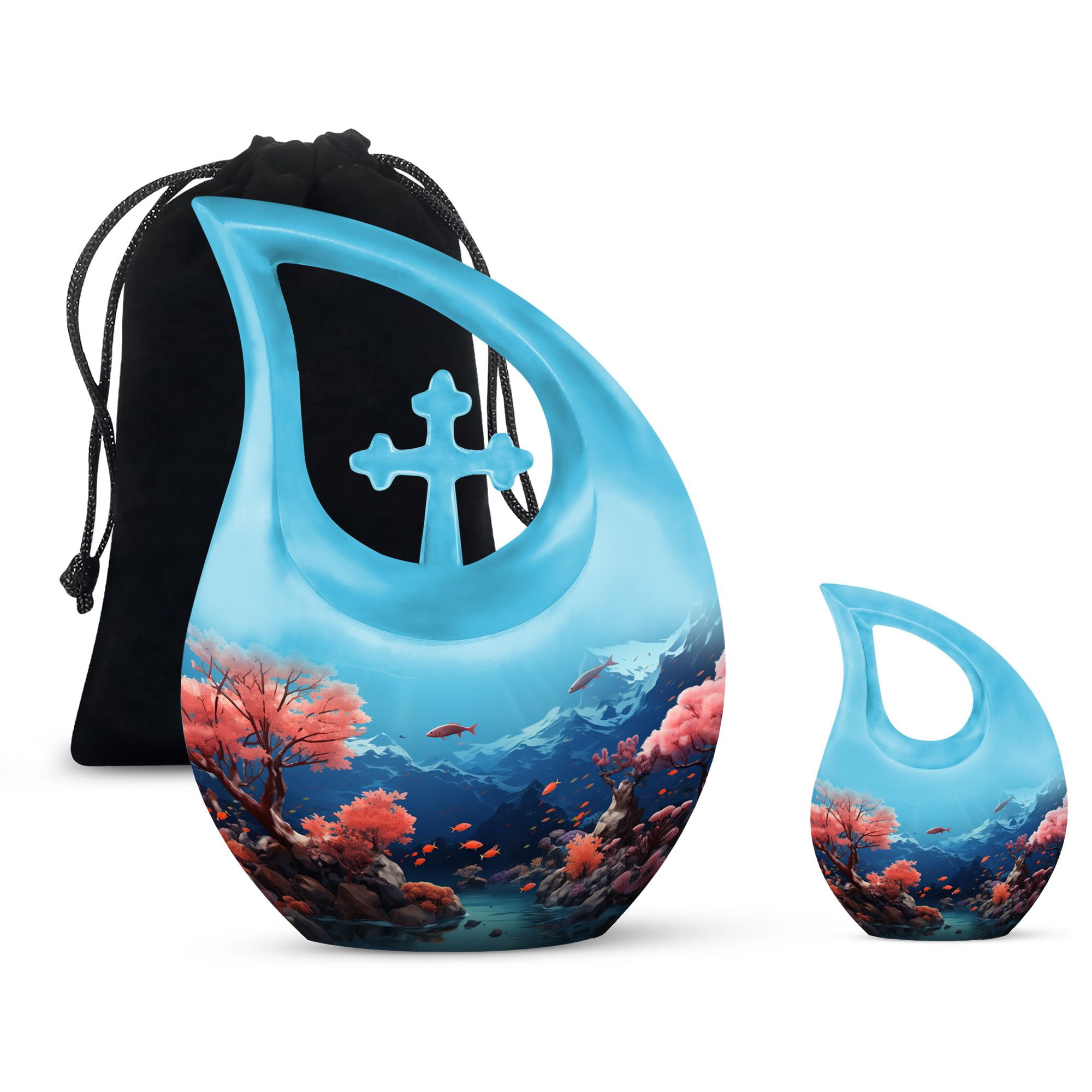 Nature Urn - Cremation Urns For Ashes For Men & Women - Large Cremation ...