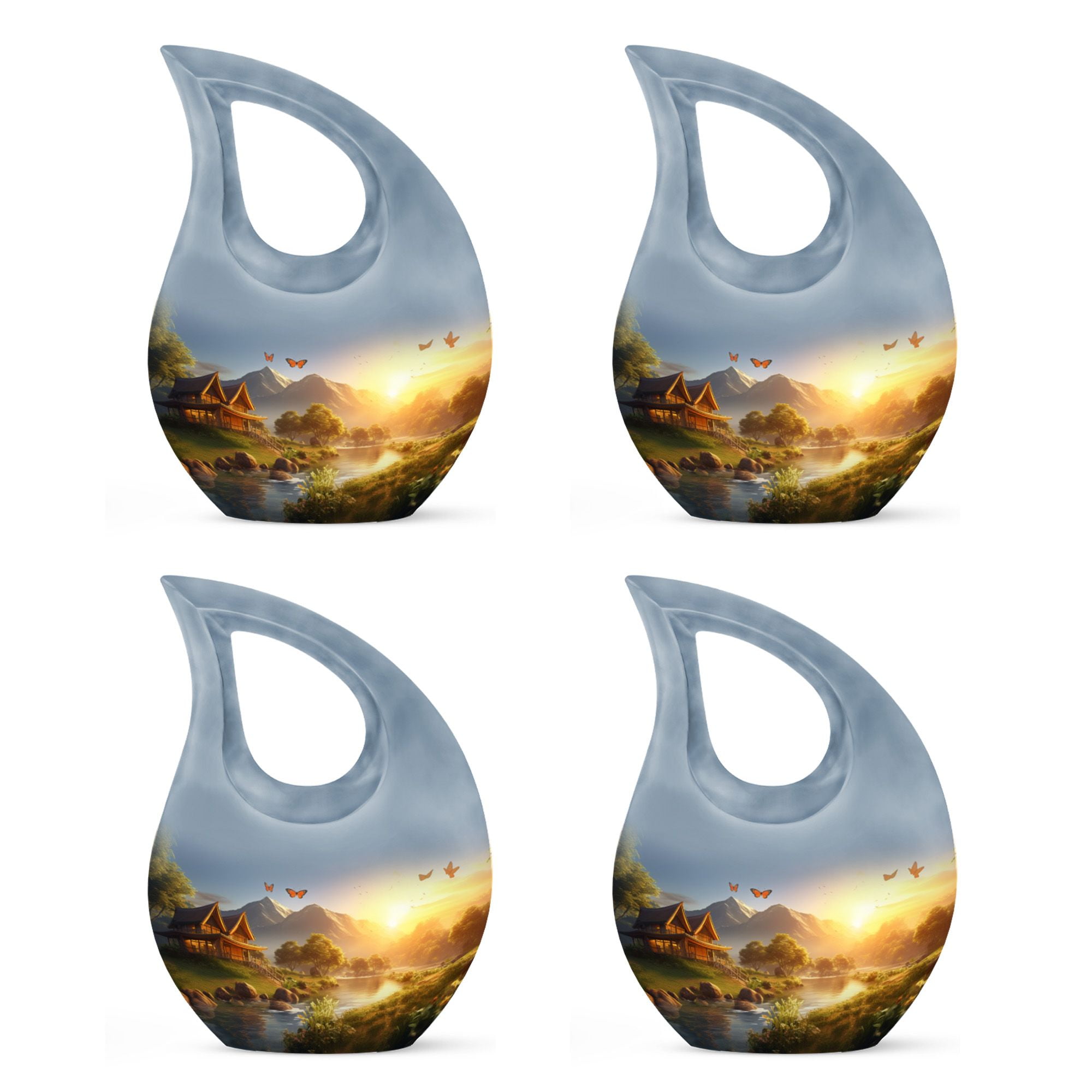 Nature Urn - Cremation Urns For Ashes For Women & Men - Burial Urns For ...