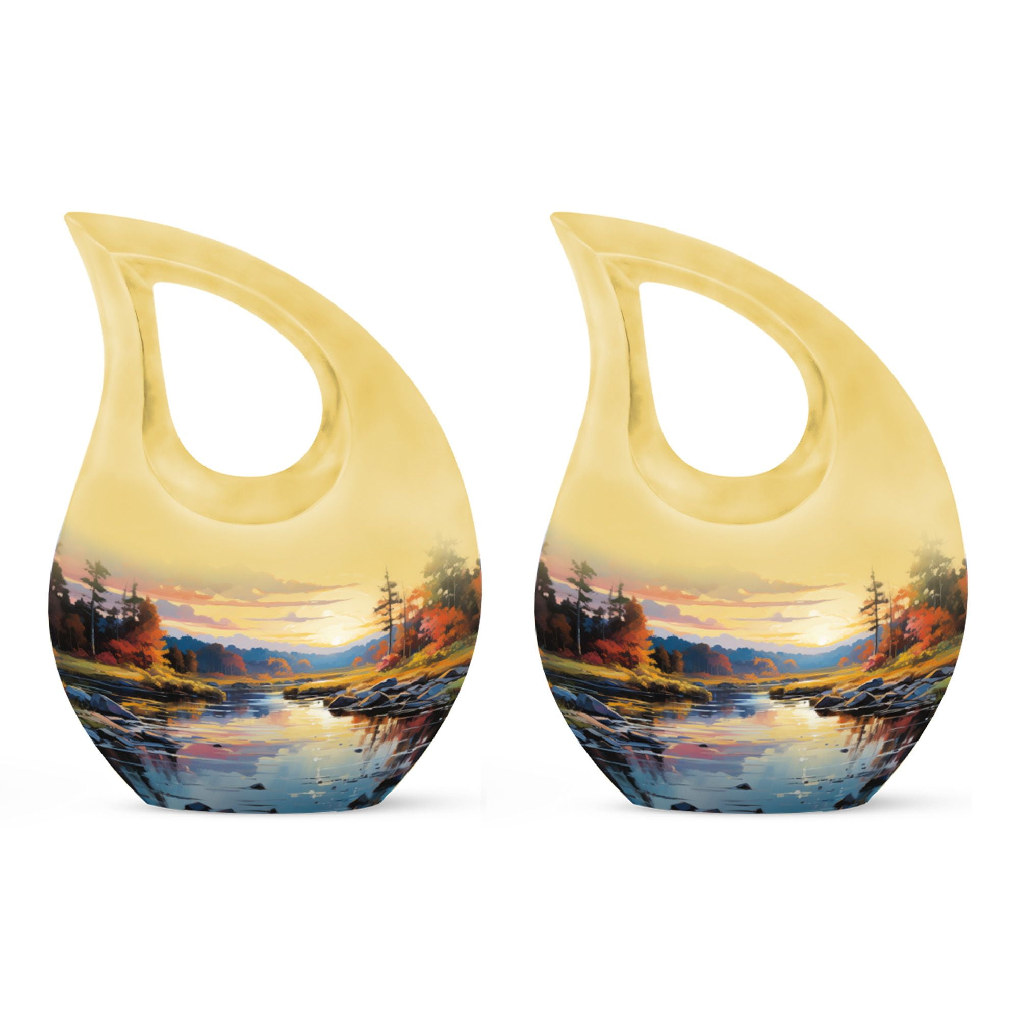Nature Urn - Cremation Urns For Ashes For Women & Men - Memorial Urns ...