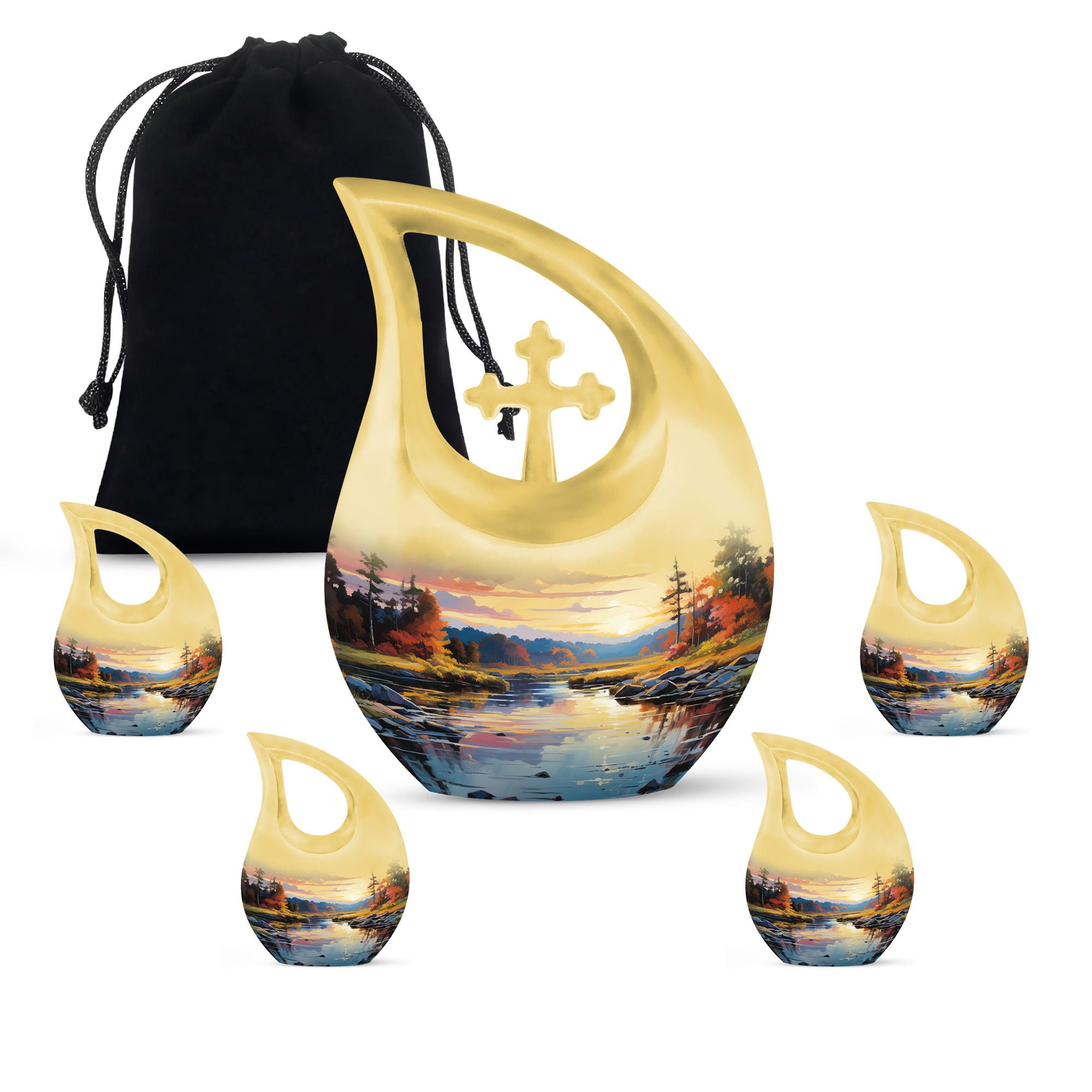 Nature Urn - Urn For Mom Ashes & Dad - Large Urn For Human Ashes ...