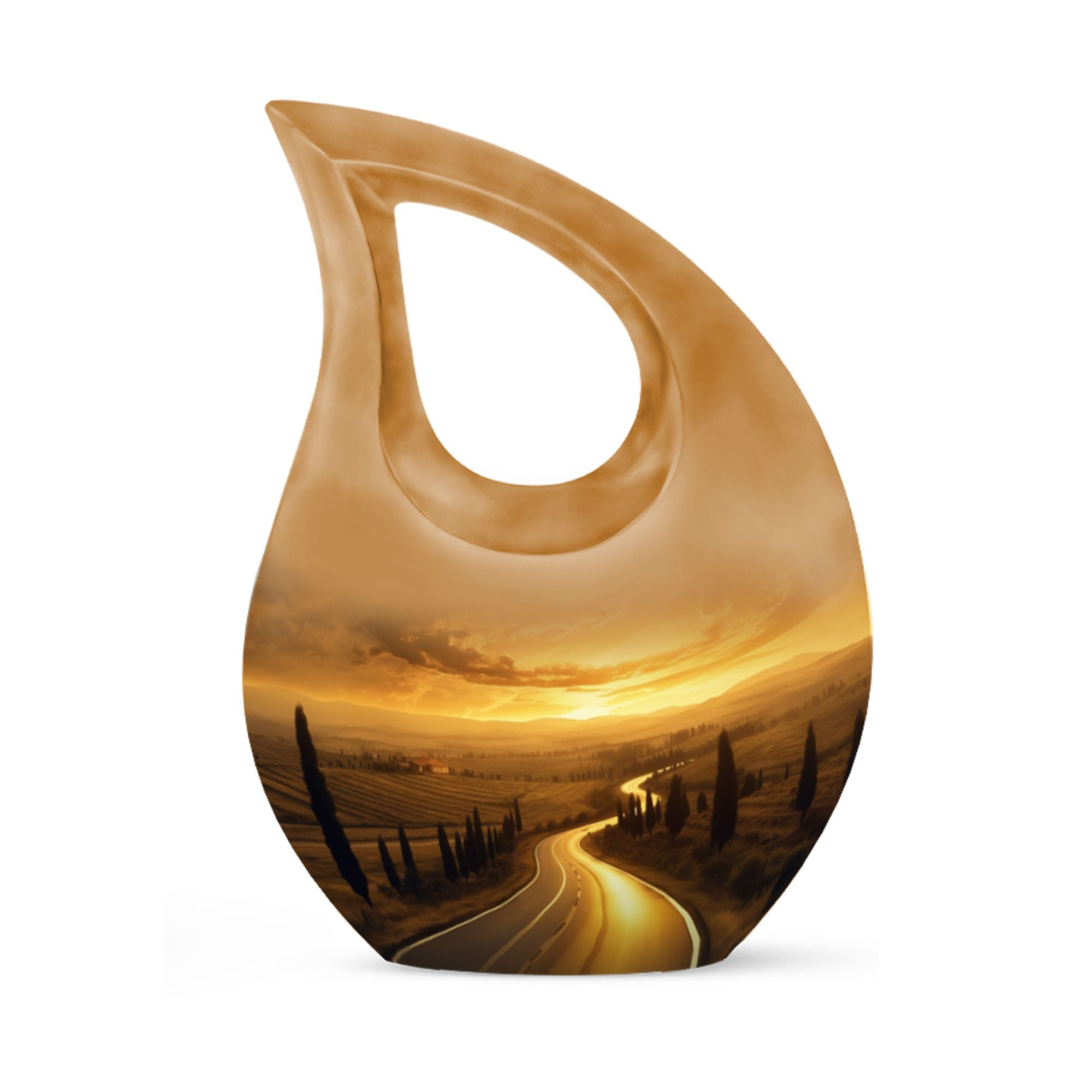 Nature Urn - Urns For Ashes Adult Female & Male - Funeral Decorative ...