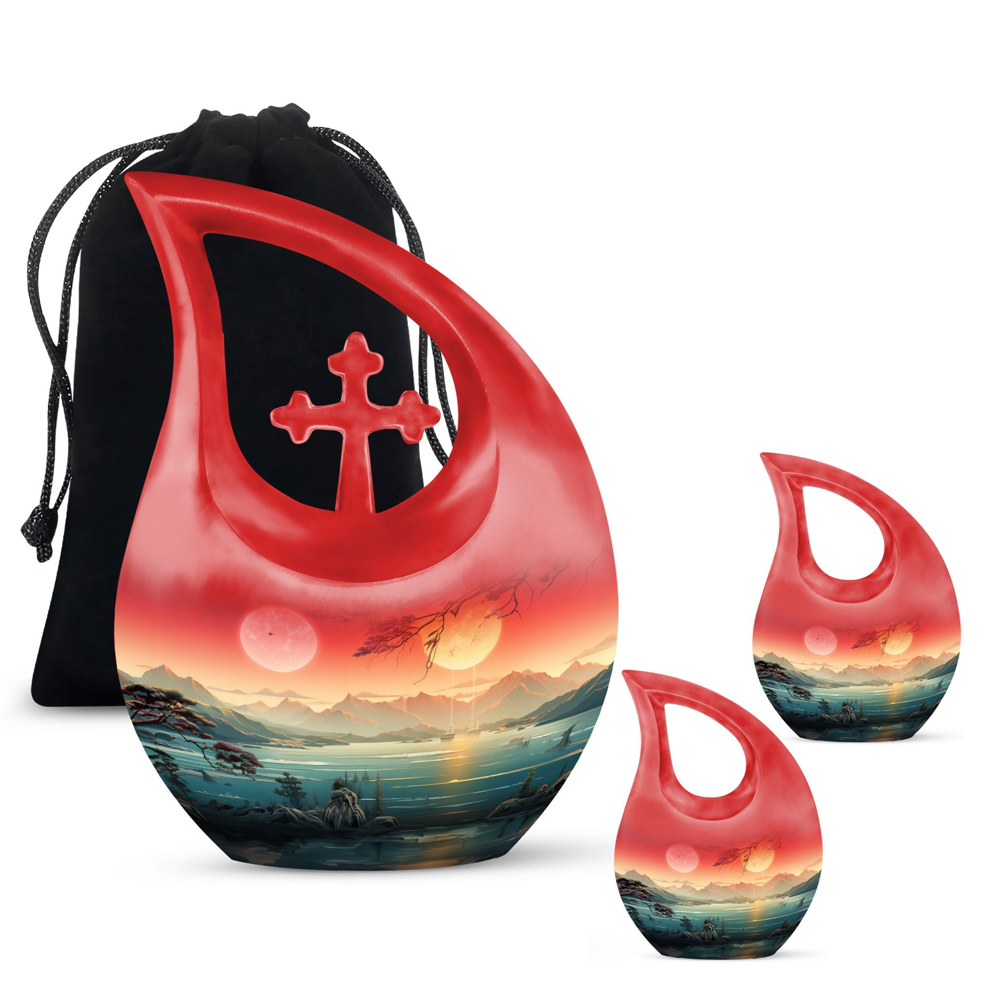 Nature Urn - Urns For Human Ashes Adult Man - Memorial Urns For Ashes ...