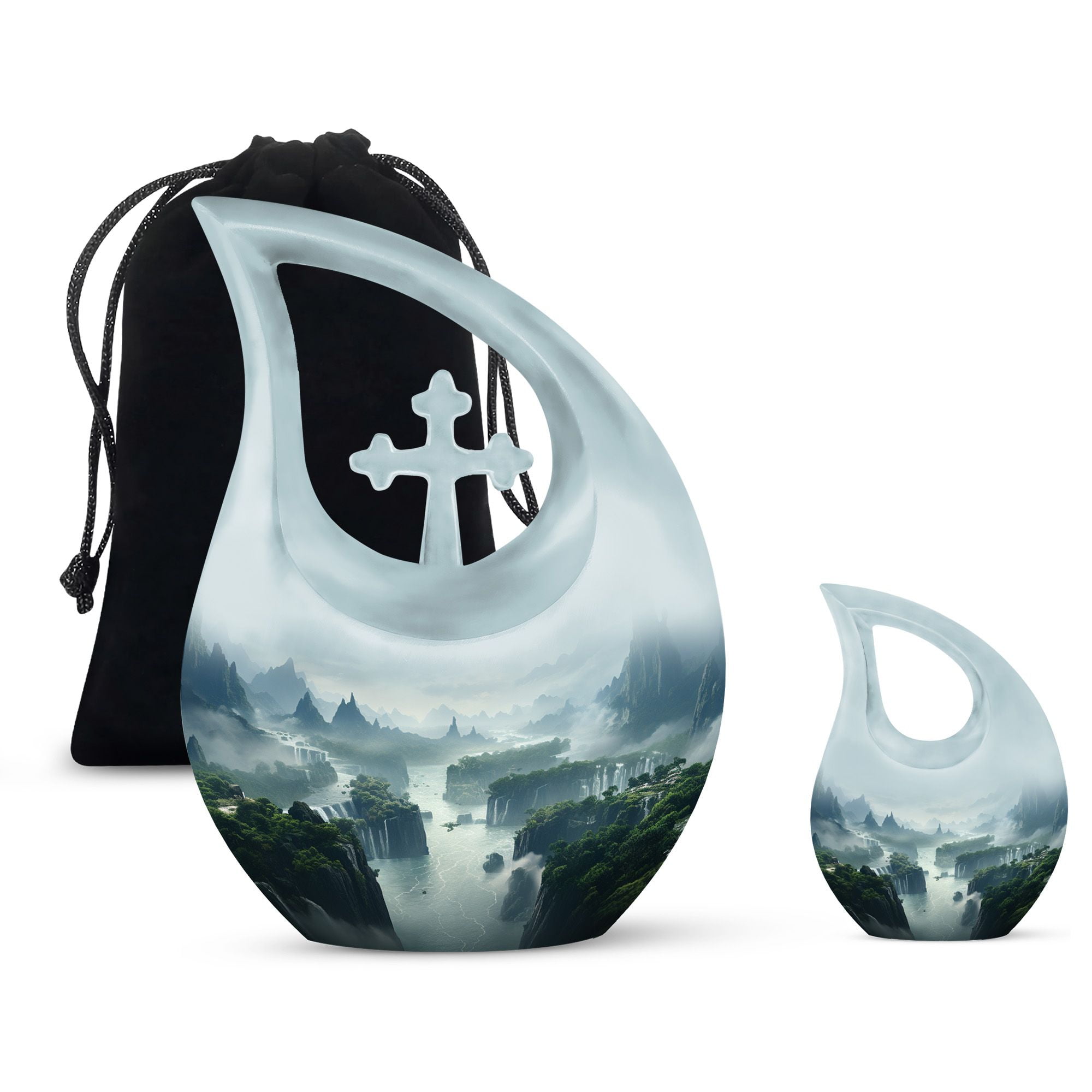 Nature Urn - Urns For Women Human Ashes & Men - Large Decorative Urn ...