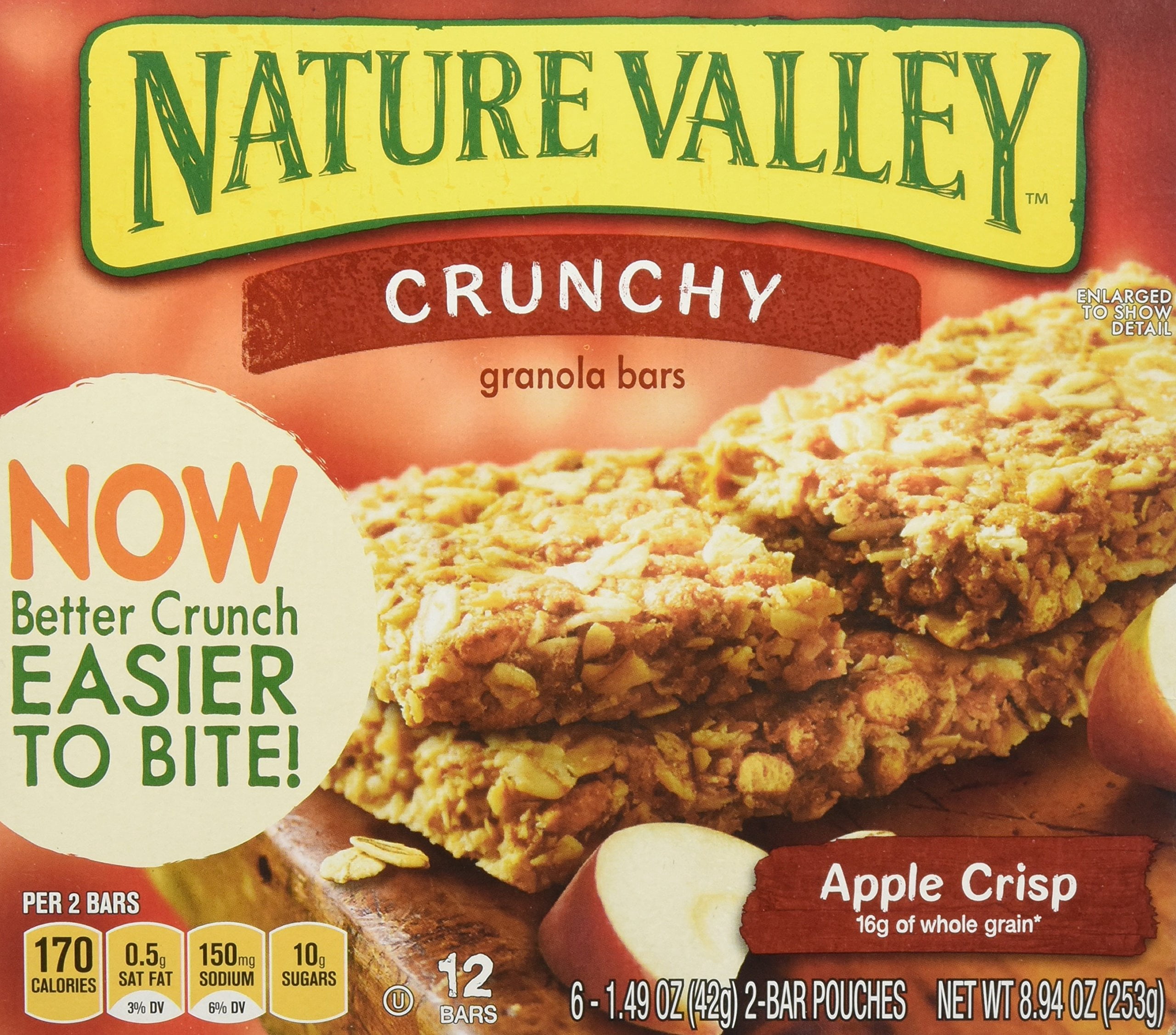 Nature Valley Apple Crisp IFF17 Granola Bars 8.9 oz - Walmart.com