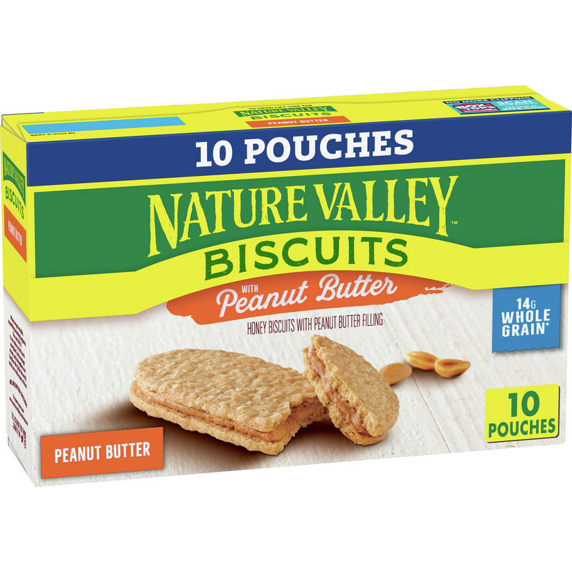 Nature Valley Crispy Creamy Wafer Bar, Peanut Butter Chocolate (20 ct ...