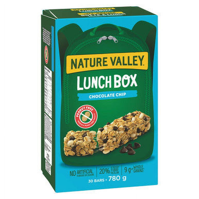 Nature Valley Chewy Chocolate Chip Lunch Box, 30-Count, 780g/27.5oz ...