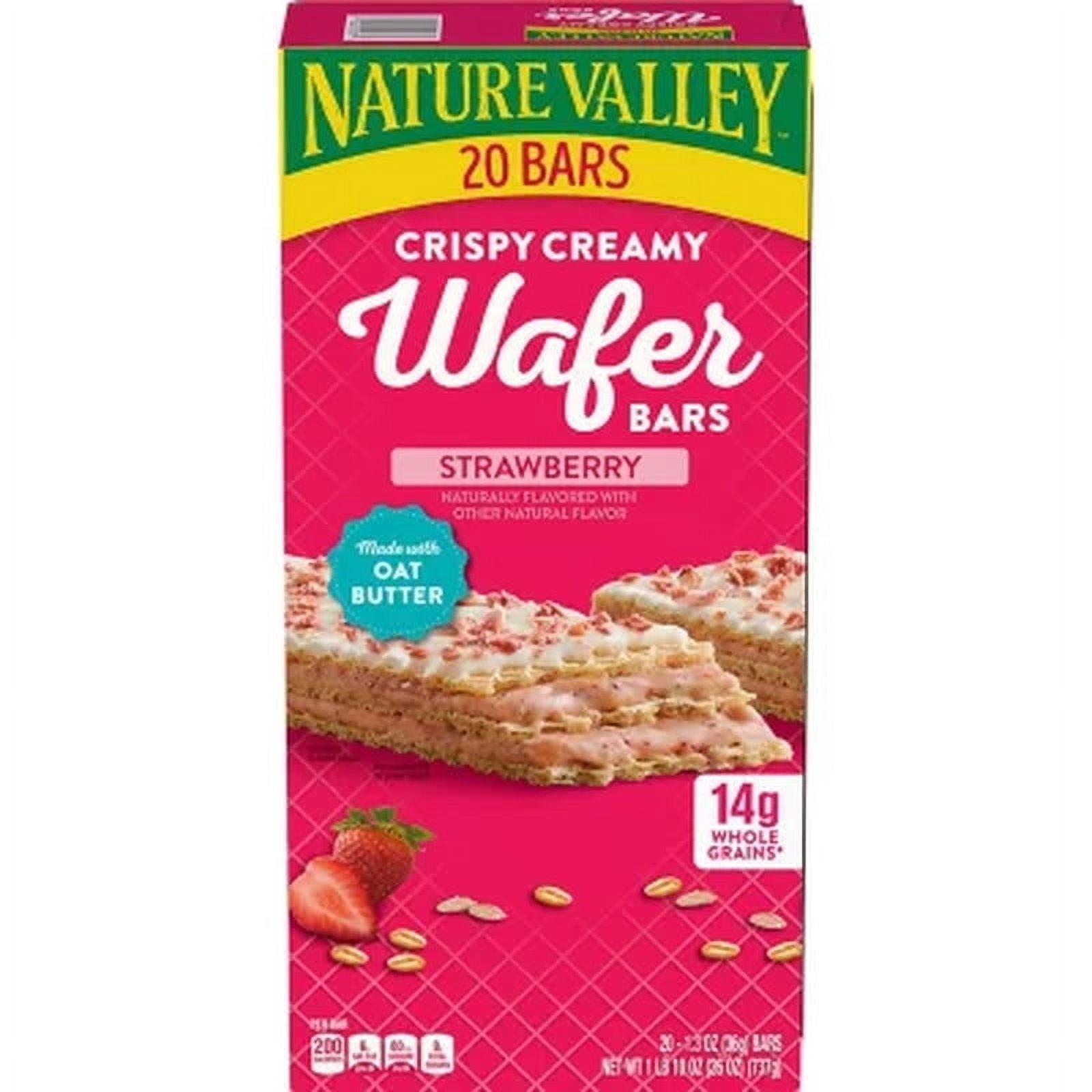 Nature Valley Crispy Creamy Strawberry Wafer Bars, 20 Ct. - Walmart.com