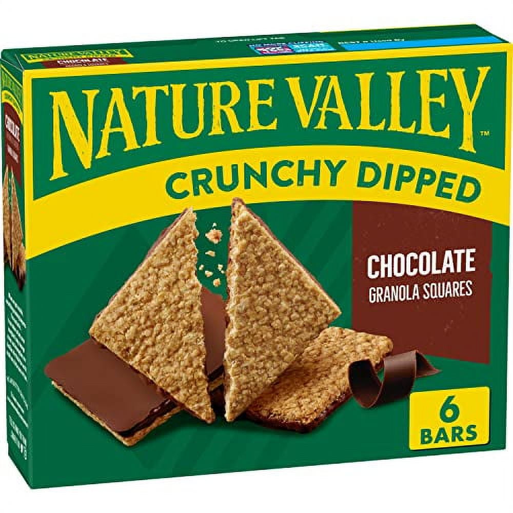 Nature Valley Crunchy Dipped Granola Squares, Oats and Chocolate ...