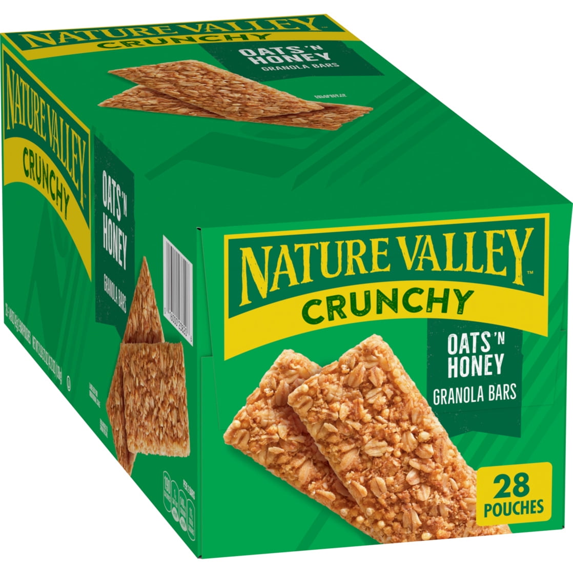Nature Valley Crunchy Granola Bars, Oats 'n Honey, 56 Bars, 41.72 OZ ...
