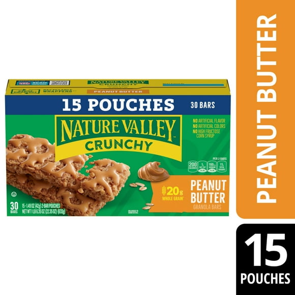 Nature Valley Crunchy Bars in Granola Bars - Walmart.com