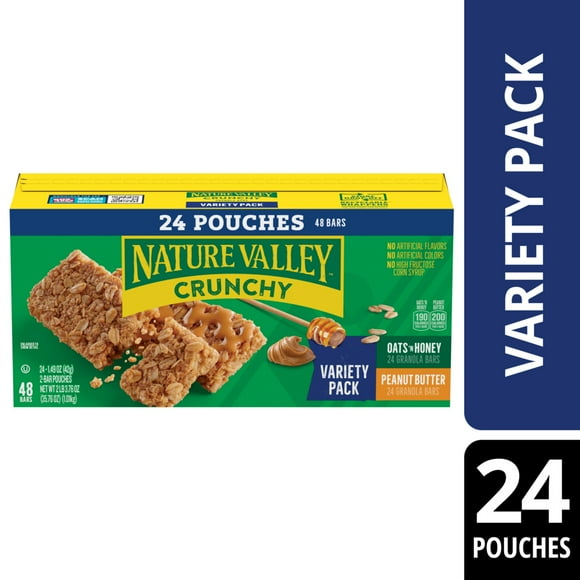 Nature Valley Crunchy Bars in Granola Bars - Walmart.com