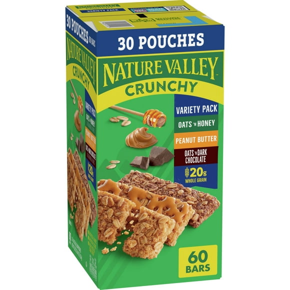 Nature Valley Crunchy Bars in Granola Bars - Walmart.com