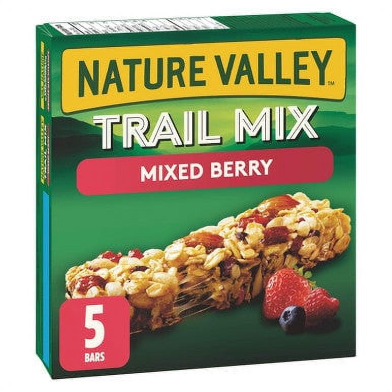 Nature Valley Mixed Berry Chewy Trail Mix, 5-Count, 175 Gram {Imported ...