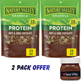 Nature Valley Protein Oats and Dark Chocolate Granola Pouch, 11 oz ...