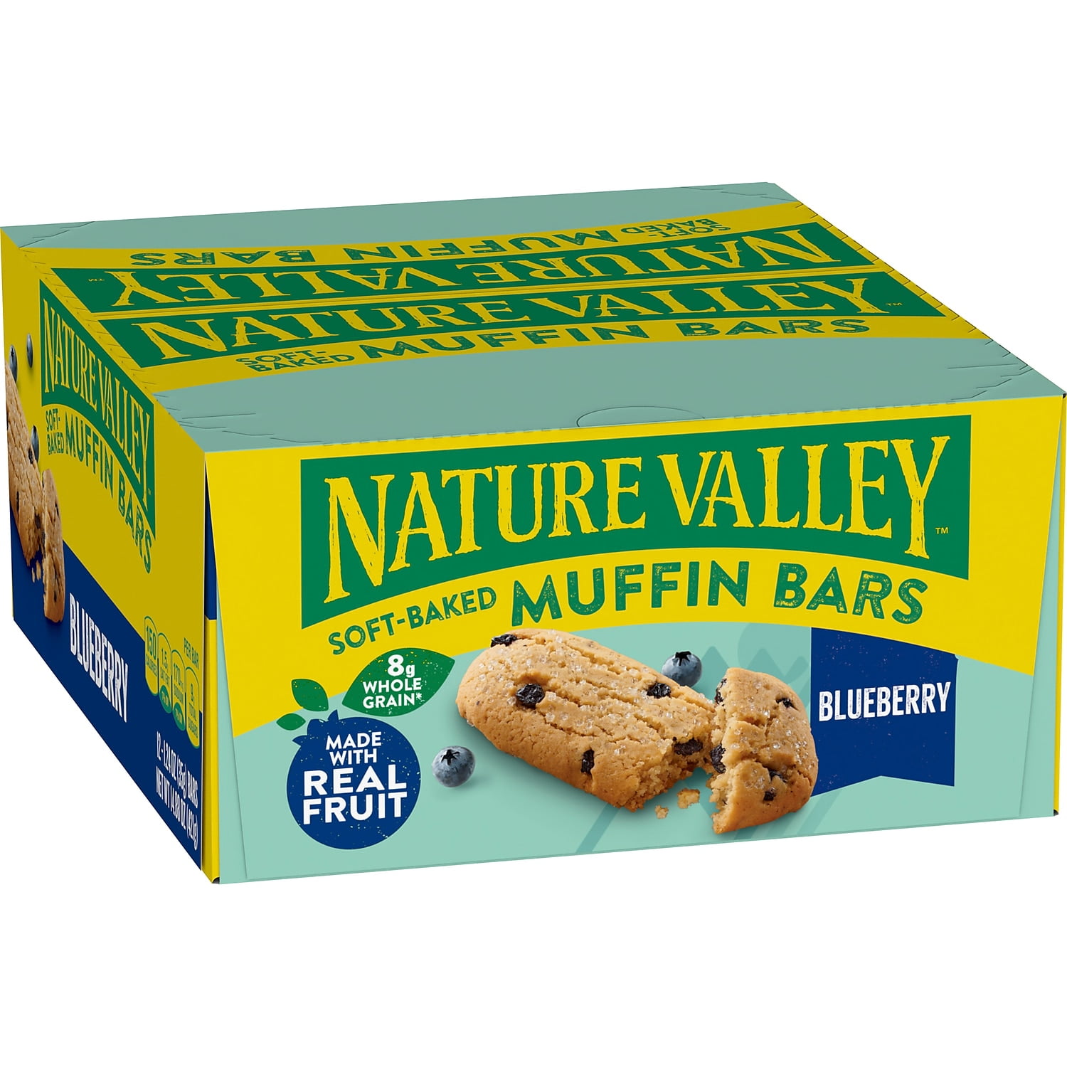 Nature Valley Soft-Baked Blueberry Muffin Bars, 12 ct, 14.88 OZ ...