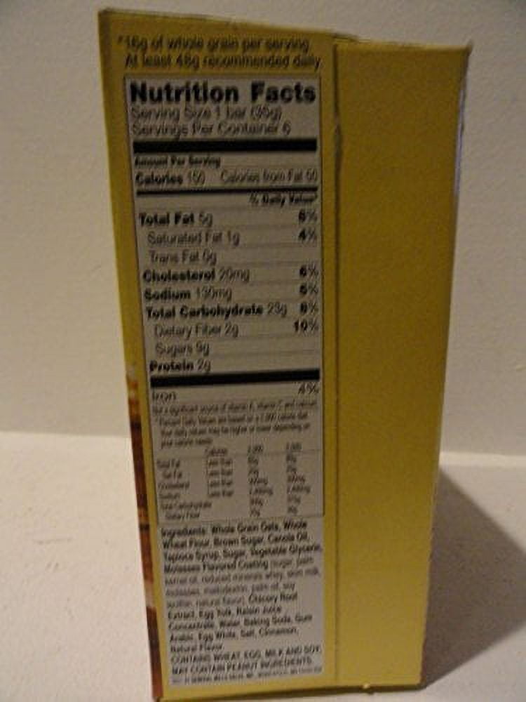 Nature Valley Soft Baked Oatmeal Squares Cinnamon Brown Sugar, 7.44 oz (Pack of 2) - Walmart.com