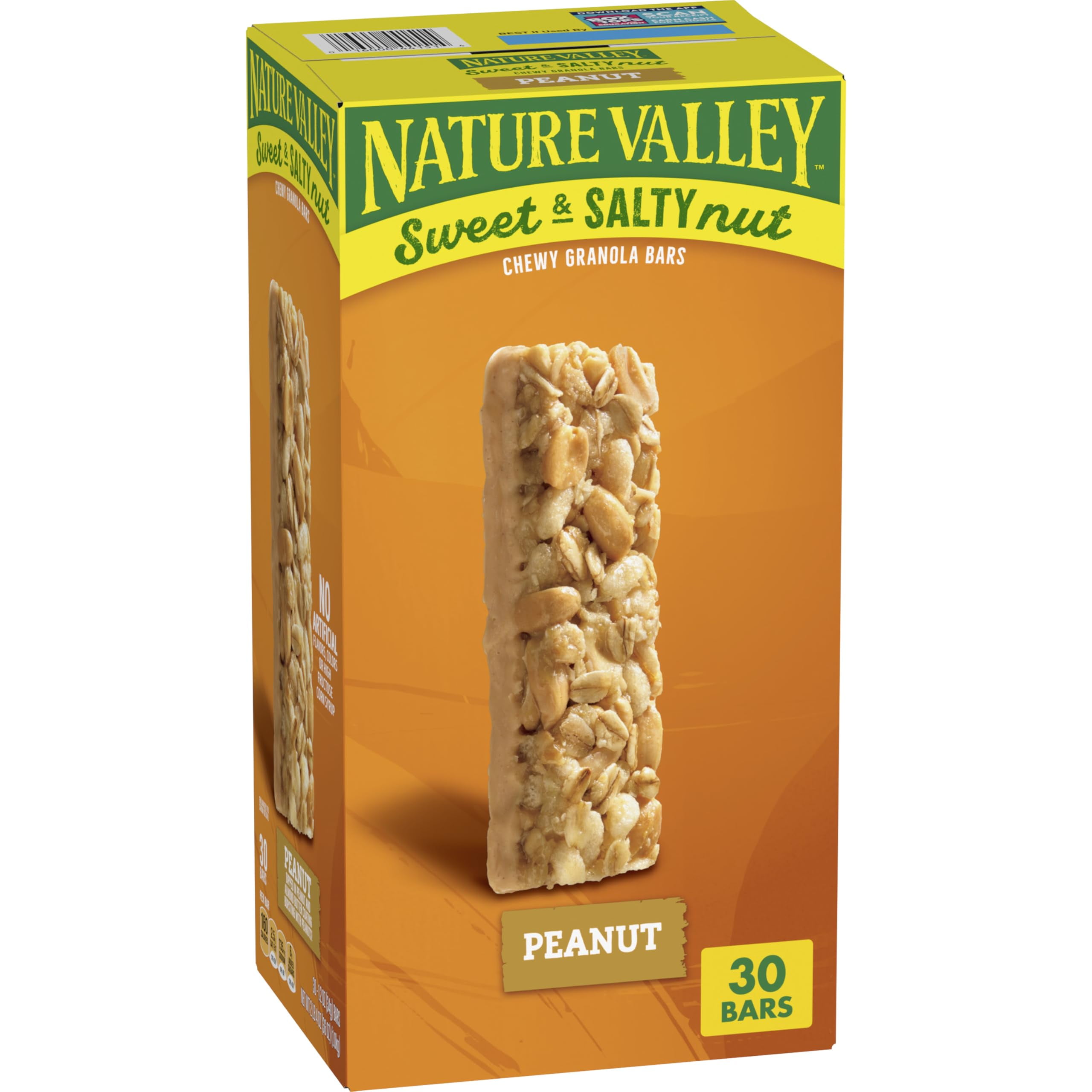 Nature Valley Sweet And Salty Granola Bars, Peanut, 30 Bars, 36 Oz ...