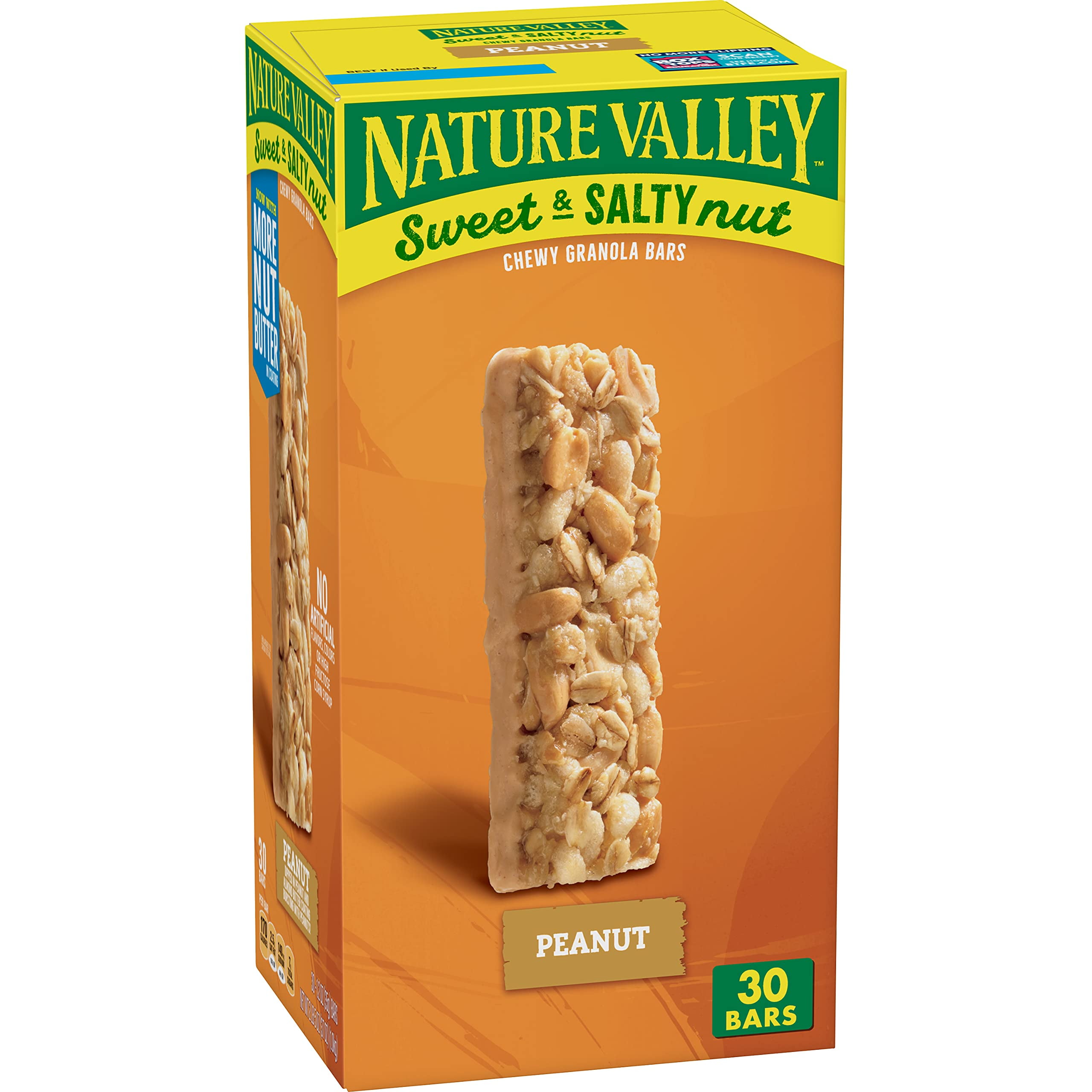 Nature Valley Granola Bars, Sweet And Salty Nut, Peanut, 30 Ct ...