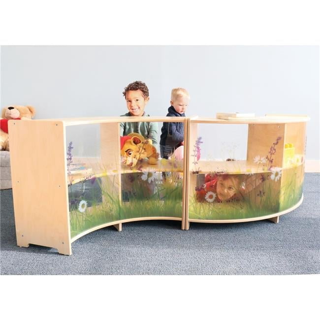 Nature View Curve Out Cabinet, Natural - 24 in. - Walmart.com
