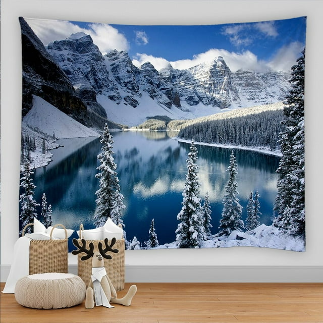 Nature Wall Tapestry Mandala Tree Forest Landscape Boho Room Decor ...