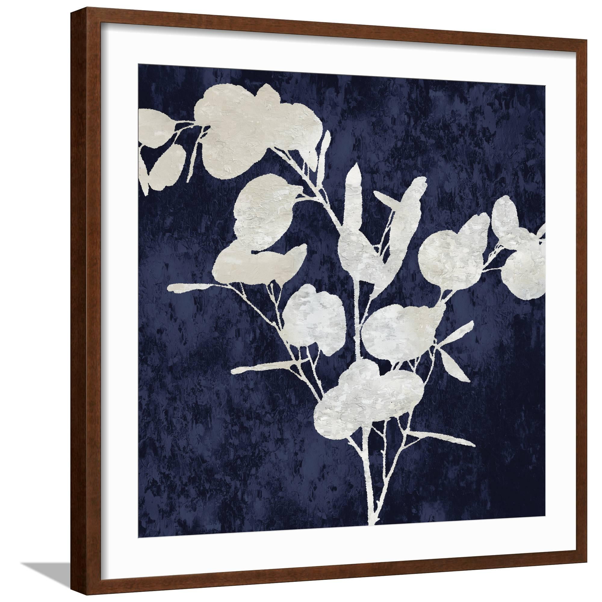 Art.com Nature White on Blue III Art Print by Danielle Carson, Brown ...