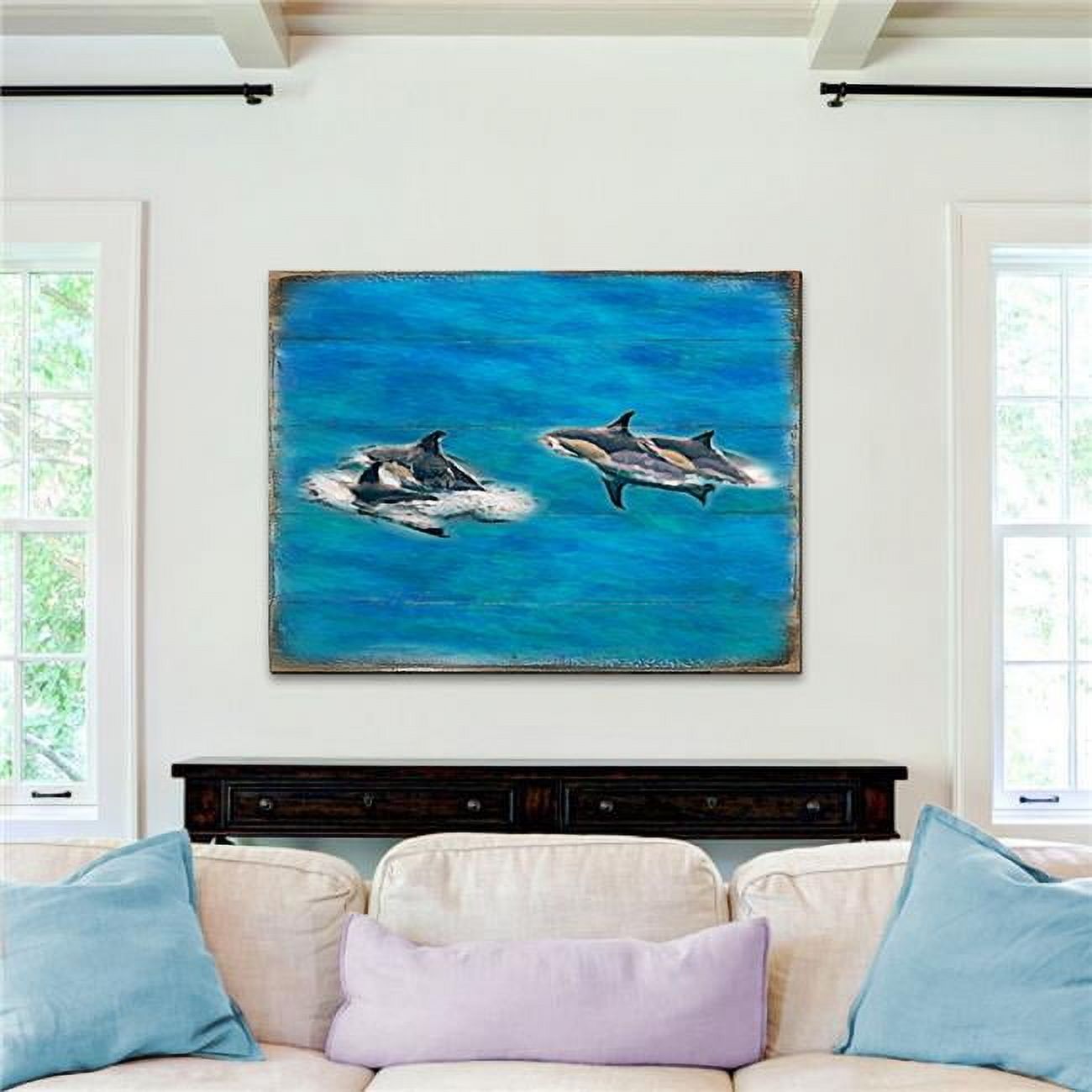 Nature Wonders 95255B-48 48 x 36 in. Spearman Shamus Killer Whales ...