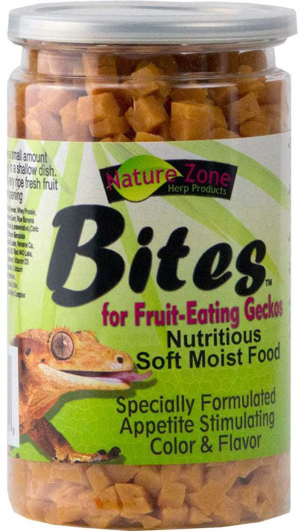 Nature Zone Bites for Fruit-Eating Geckos [Reptile, Foods Dry] 10 oz ...
