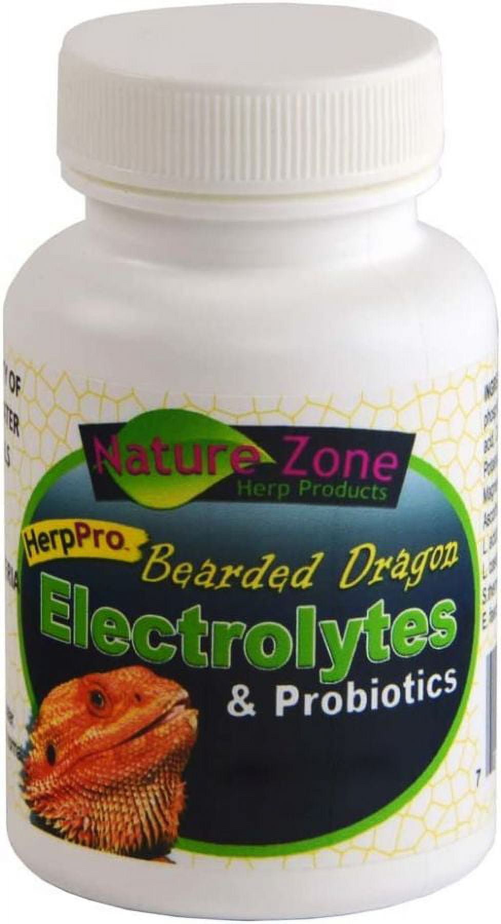 Nature Zone Herp Pro Bearded Dragon Electrolytes and Probiotics ...