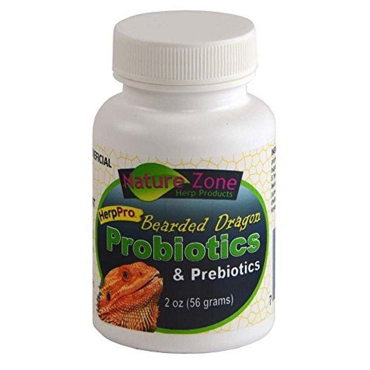 Nature Zone Herp Pro Bearded Dragon Probiotics and Prebiotics [Reptile ...