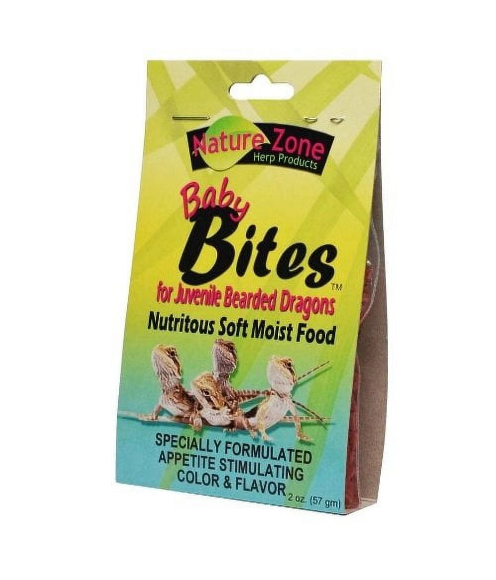 Nature Zone Baby Bearded Dragon Food, Nutritious Soft Moist Bites ...