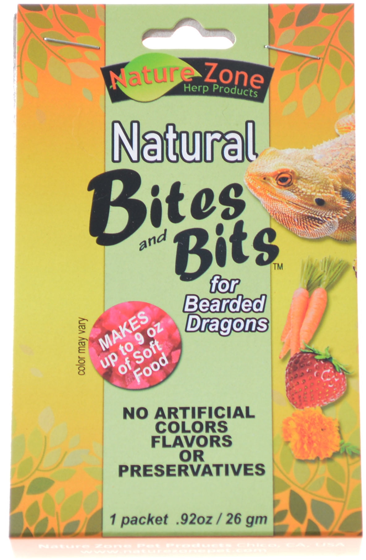 Nature Zone Natural Bites and Bits Reptile Food, 9 oz - Walmart.com