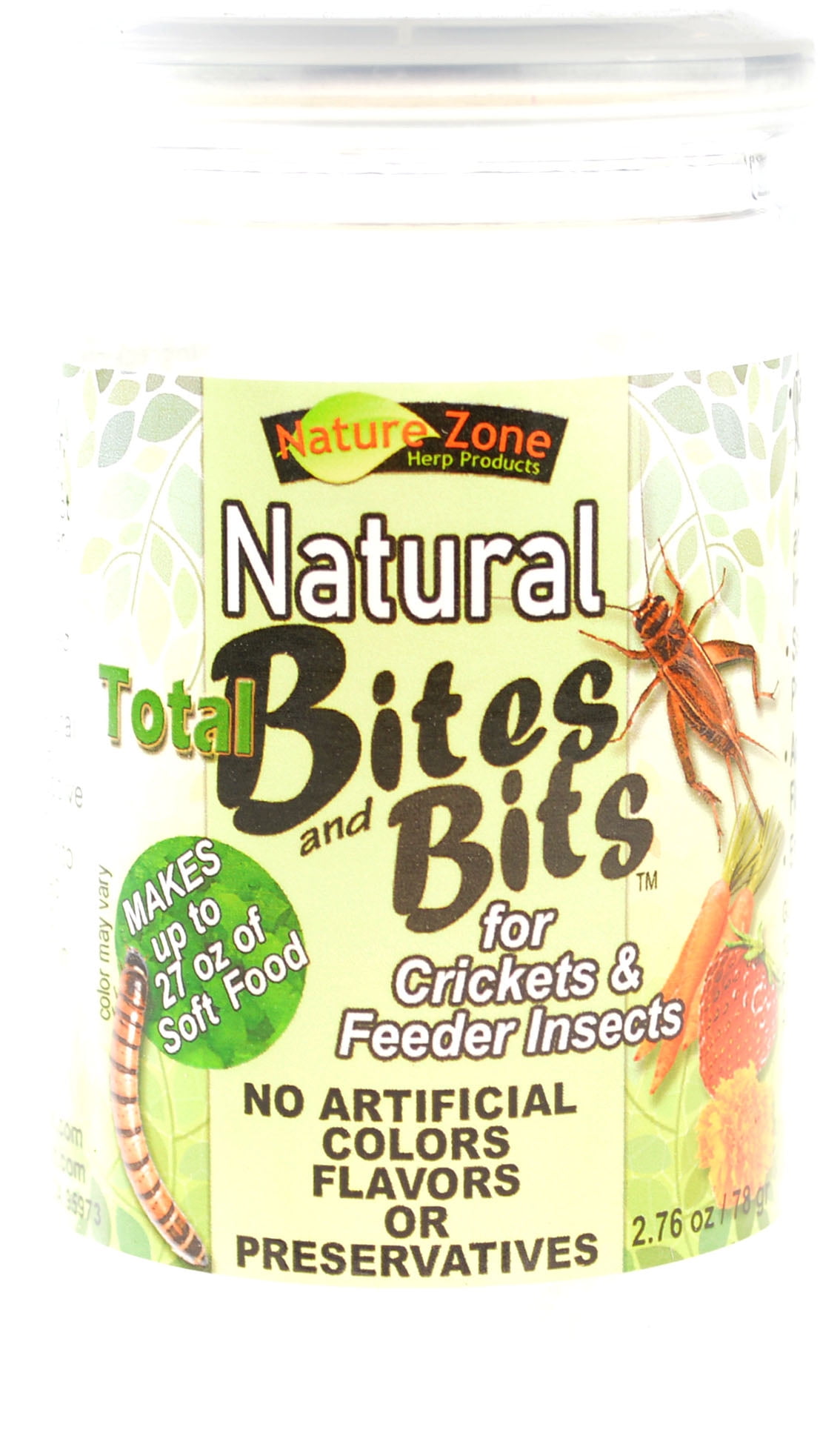Nature Zone Natural Bites and Bits for Crickets - Walmart.com