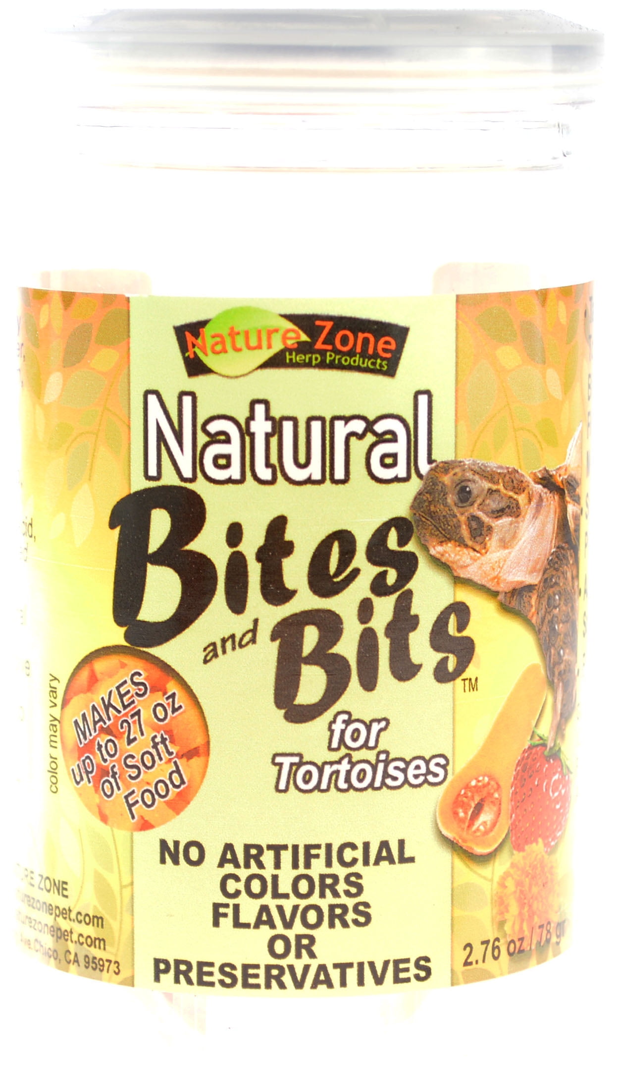 Nature Zone Natural Bites and Bits for Tortoises 27 oz - Walmart.com