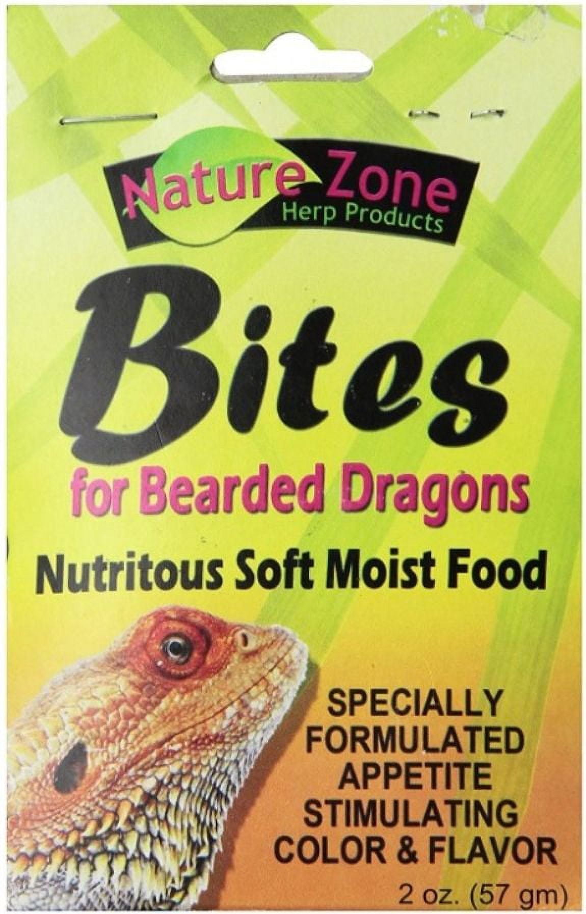 Nature Zone Nutri Bites for Bearded Dragons [Reptile, Foods Dry] 2 oz ...
