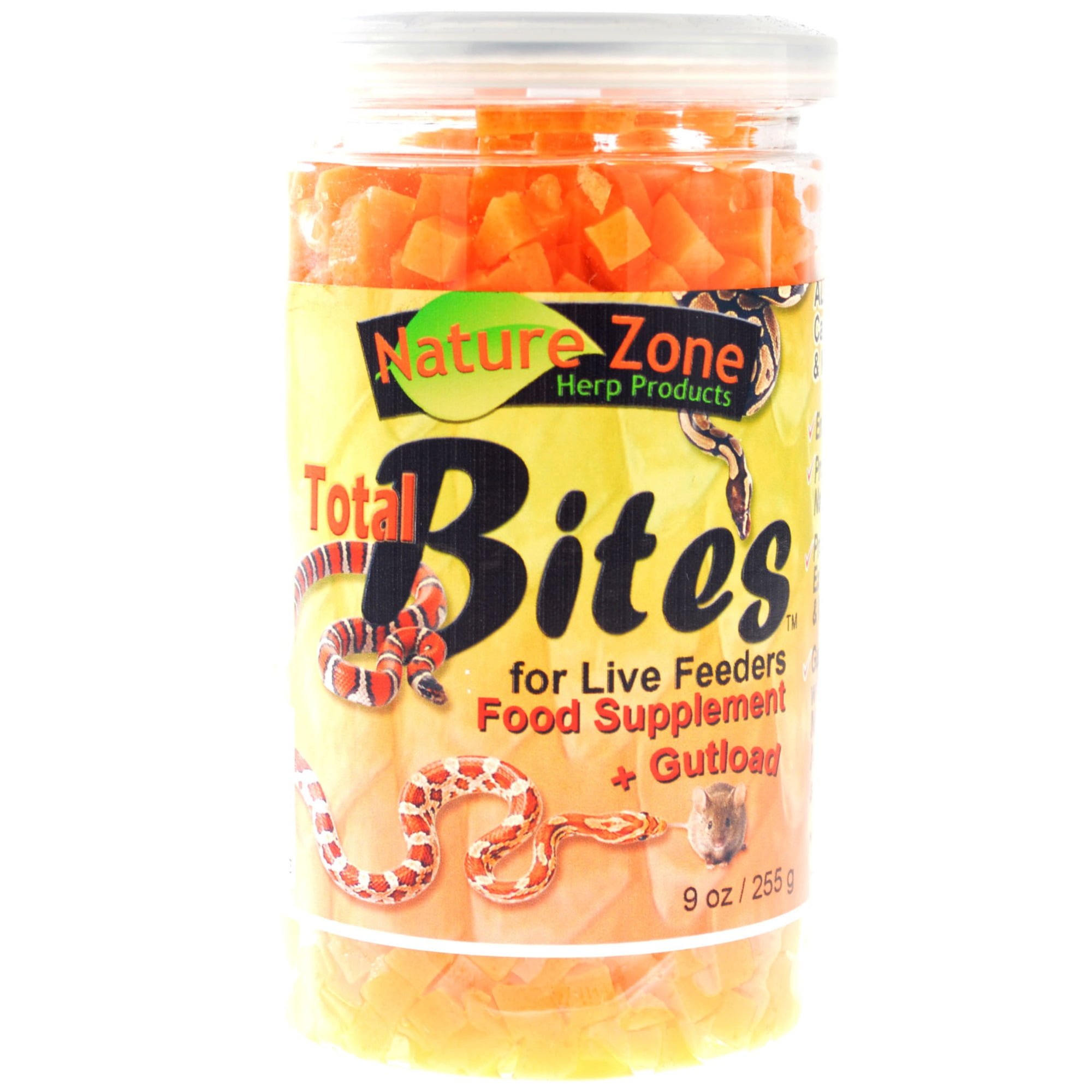 Nature Zone Total Bites: Premium Food Supplement Gutload for Live ...