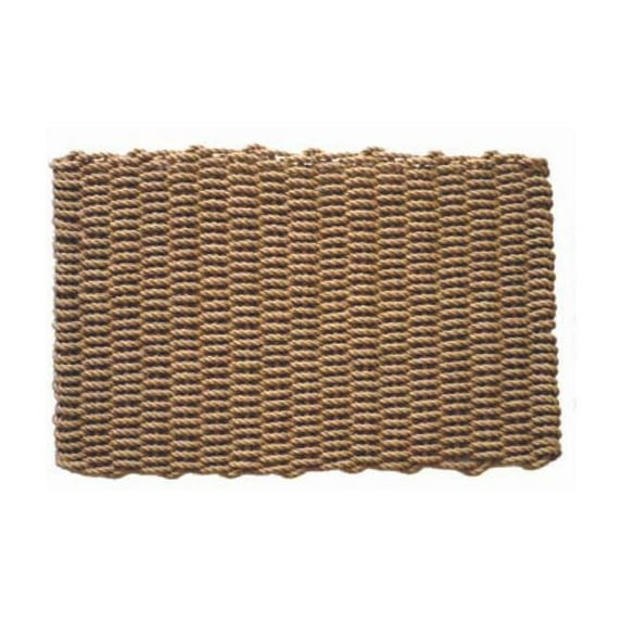 Geo Crafts G204-30 Bei 18 x 30 in. Hand Woven Welcome Doormat, Beige ...