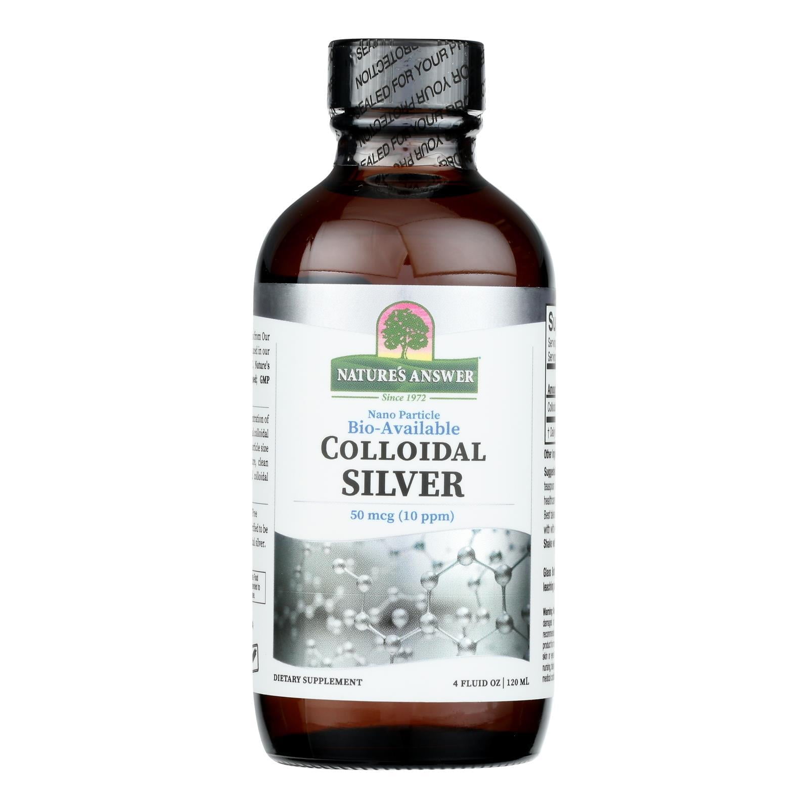Nature's Answer - Colloidal Silver Liquid - 1 Each-4 FZ - Walmart.com