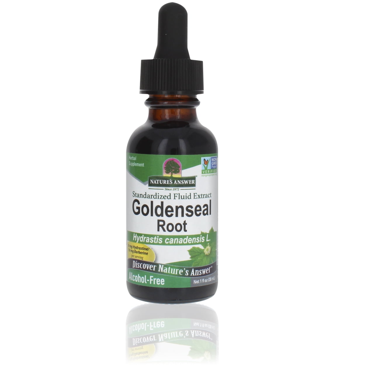 Goldenseal Root 1oz Tincture - Alcohol Free Extract, also available in ...