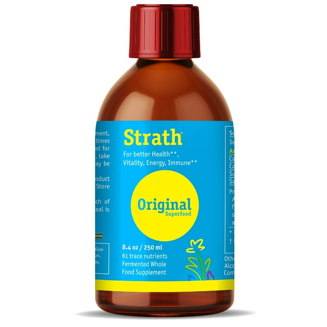 Nature's Answer Strath Superfood Liquid, Natural Drops Supplement, 8.4 ...