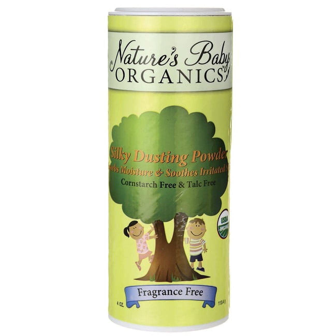 Nature's Baby Organics Dusting Powder - Organic - Silky - Fragrance ...