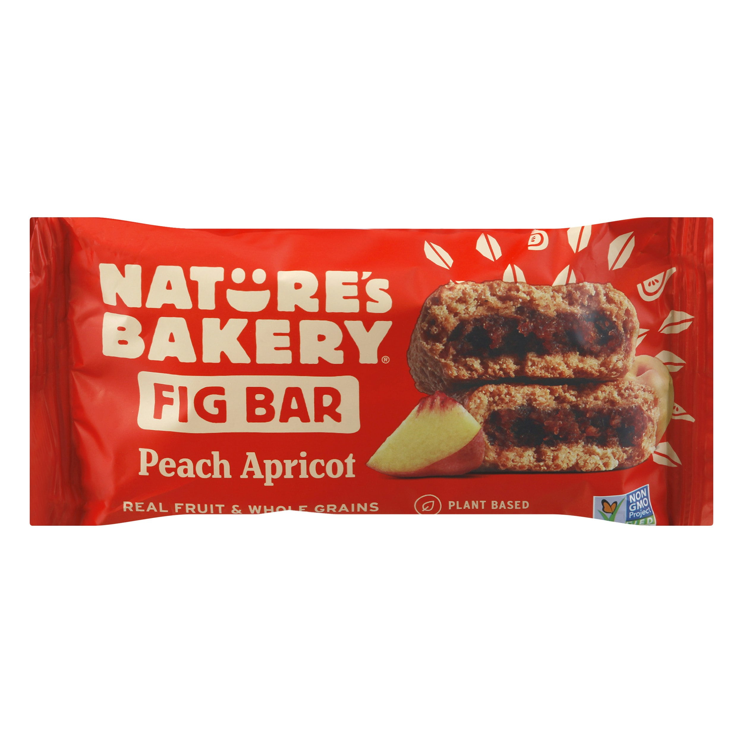 Nature's Bakery Fig Bars Whole Wheat Peach Apricot 12 ct 2 oz (Pack Of ...